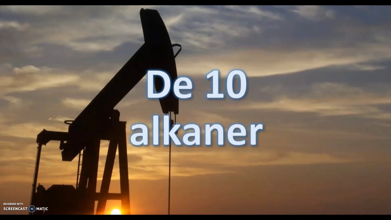 De 10 alkaner - YouTube