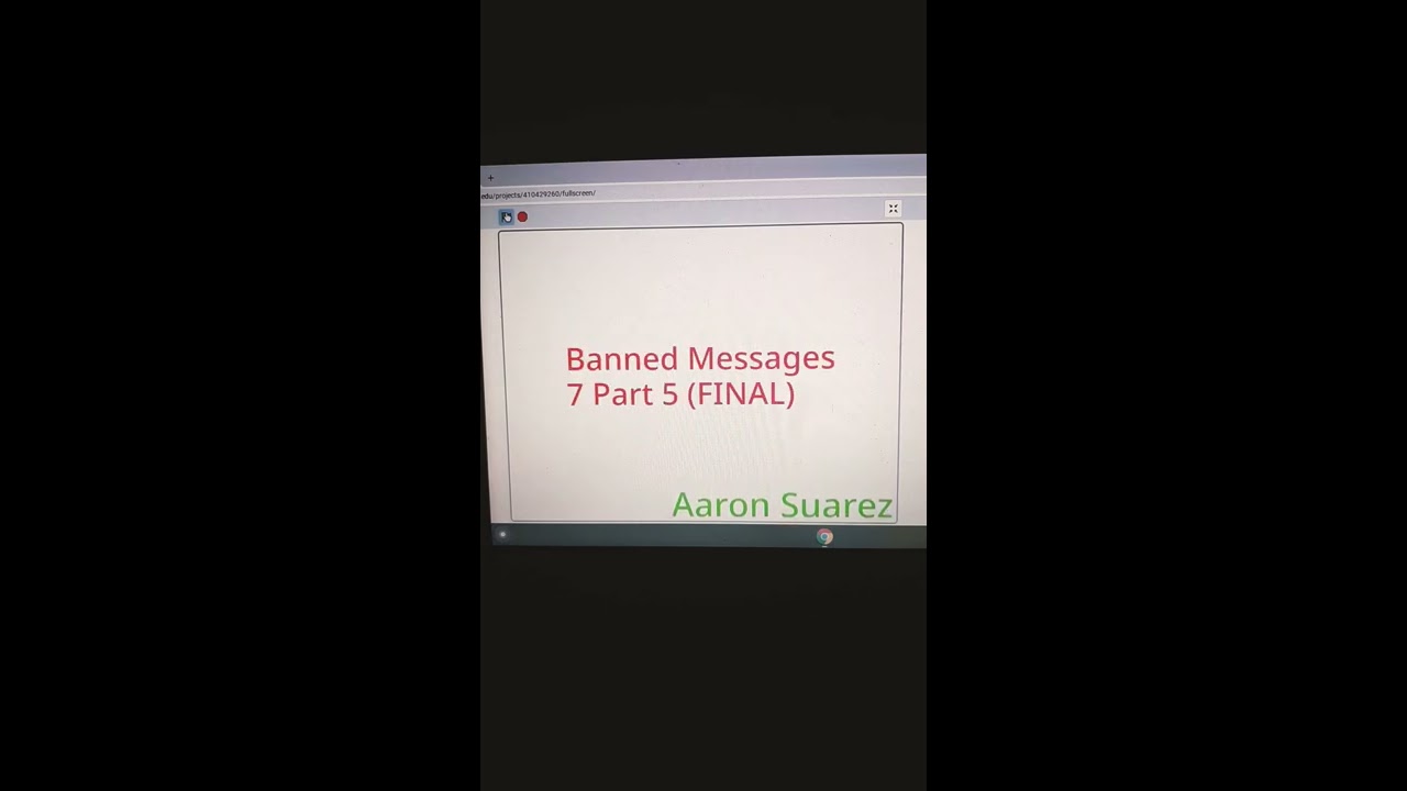 Banned Messages 7 Part 5 (FINAL/Aftermath) Scratch 3.0 - YouTube