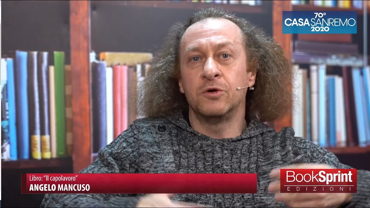 Angelo Mancuso da Casa Sanremo 2020 - BookSprint Edizioni - YouTube