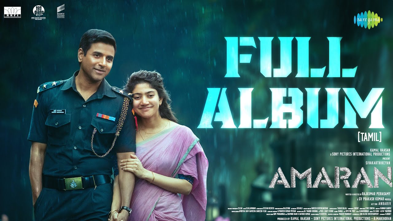 Amaran - Full Album | Sivakarthikeyan, Sai Pallavi | GV Prakash Kumar ...