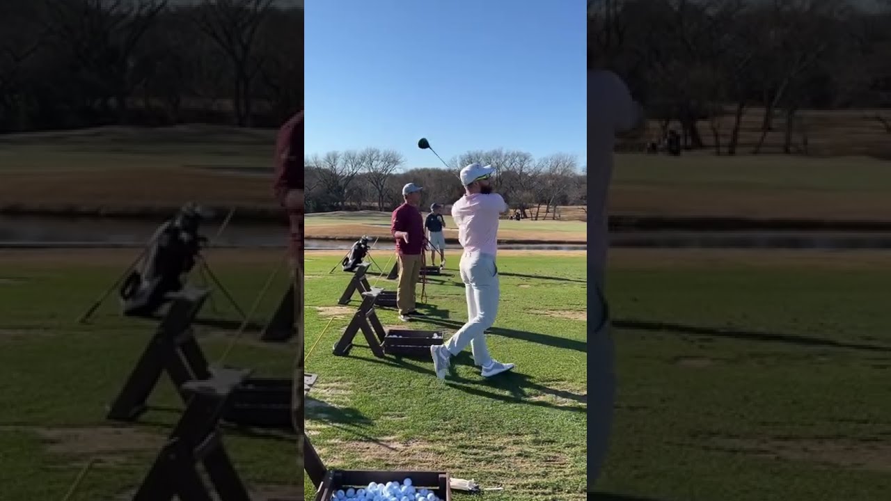 A slap and a boom 🚀 #shorts #golf #golfswing - YouTube