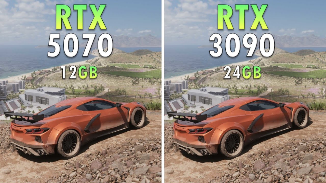 RTX 5070 vs RTX 3090 - Performance Comparison in 11 PC Games Test - YouTube