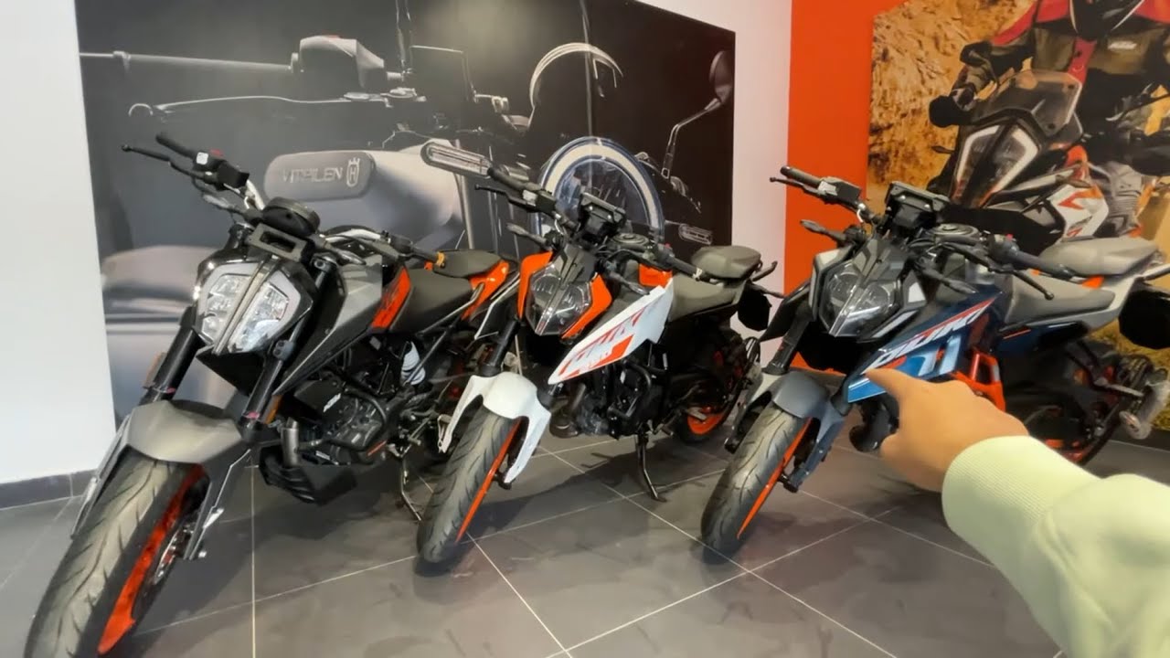 2024 New KTM Duke 200 vs Duke 250 vs Duke 390 Full Review - YouTube