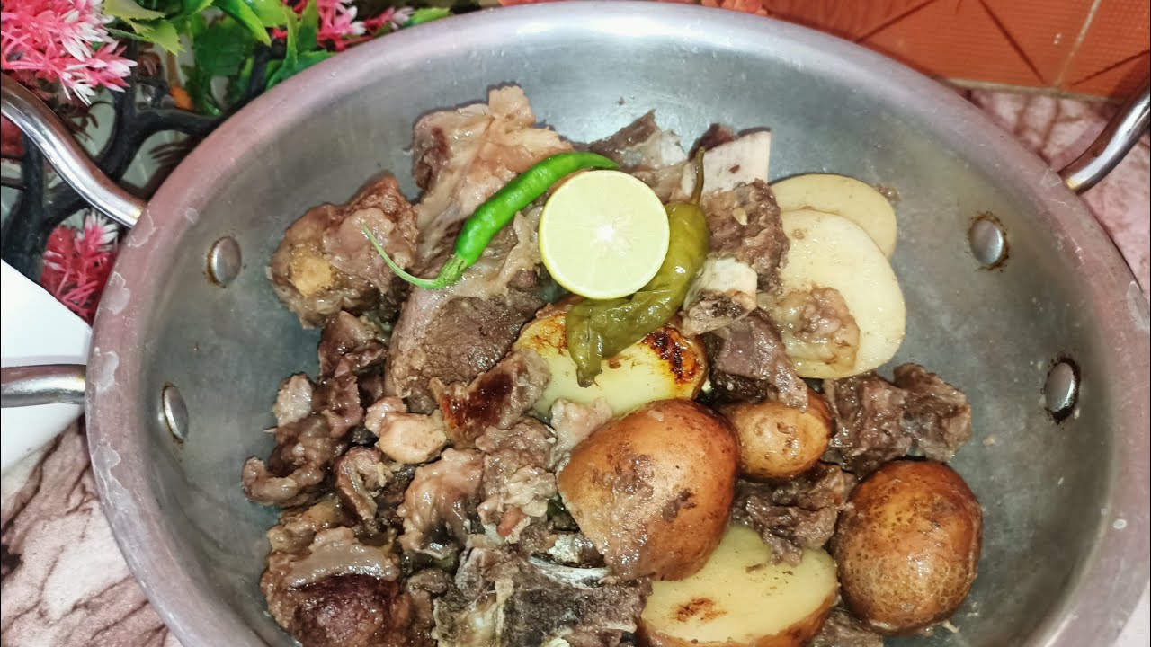 Peshawari Namkeen Gosht | Namak Gosht | Pakistani Mutton Recipe - YouTube