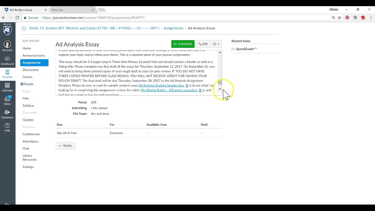 Ad Analysis and AdForum Explanation - YouTube