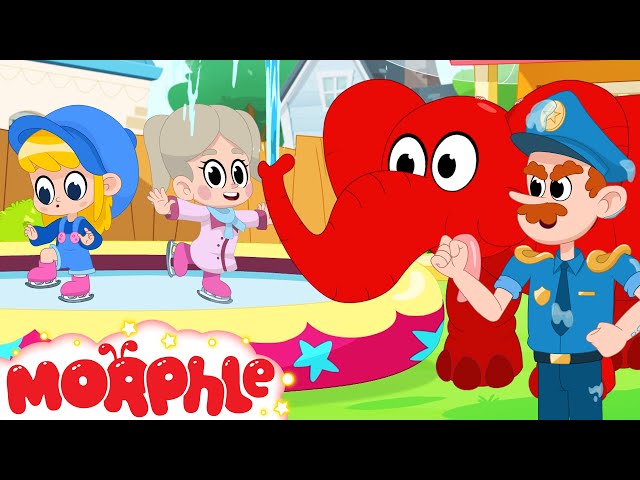 Ice Rink in the Back Yard - Mila and Morphle | Cartoons for Kids | My ...