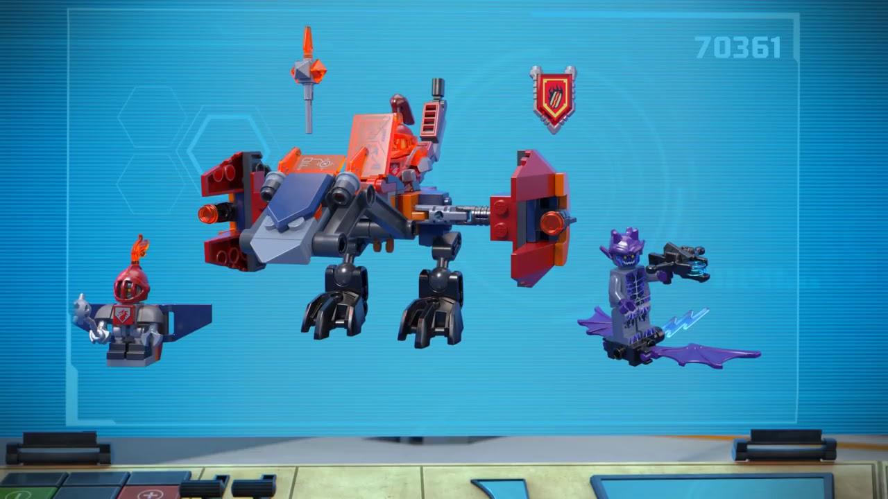 LEGO 70361 Macy's Bot Drop Dragon - LEGO Nexo Knights - YouTube