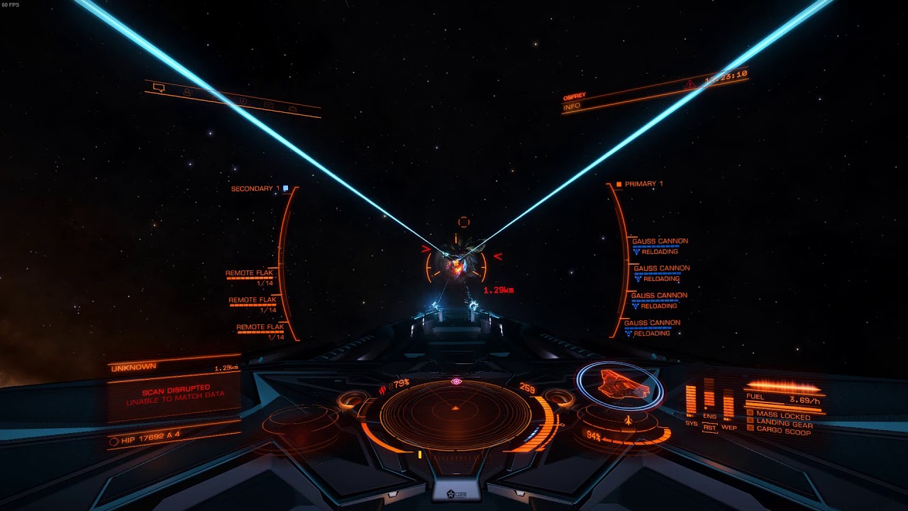 Thargoid Cyclops 50th solo personal kill - YouTube