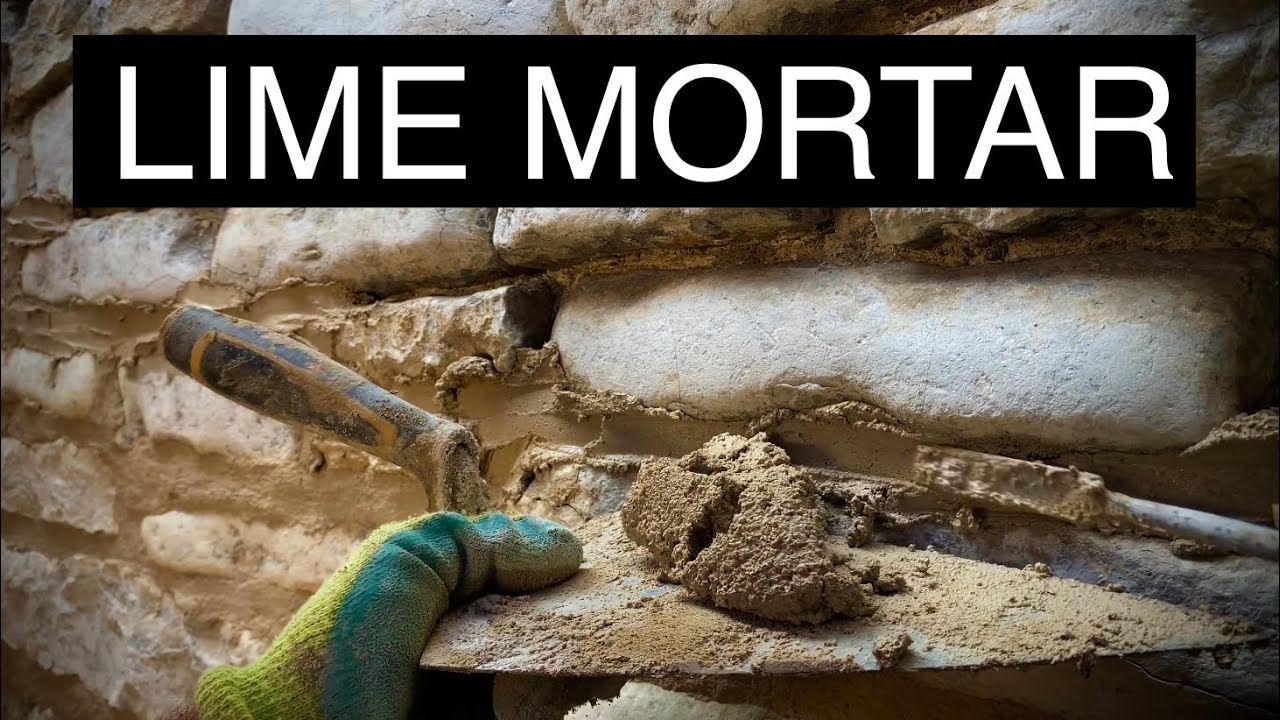 How To Make Lime Mortar - YouTube