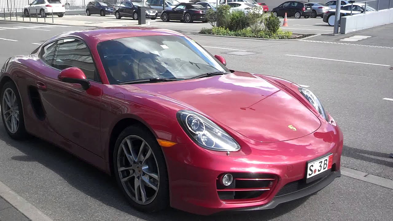2014 Porsche Cayman Factory Dropoff 5-24-14 - YouTube
