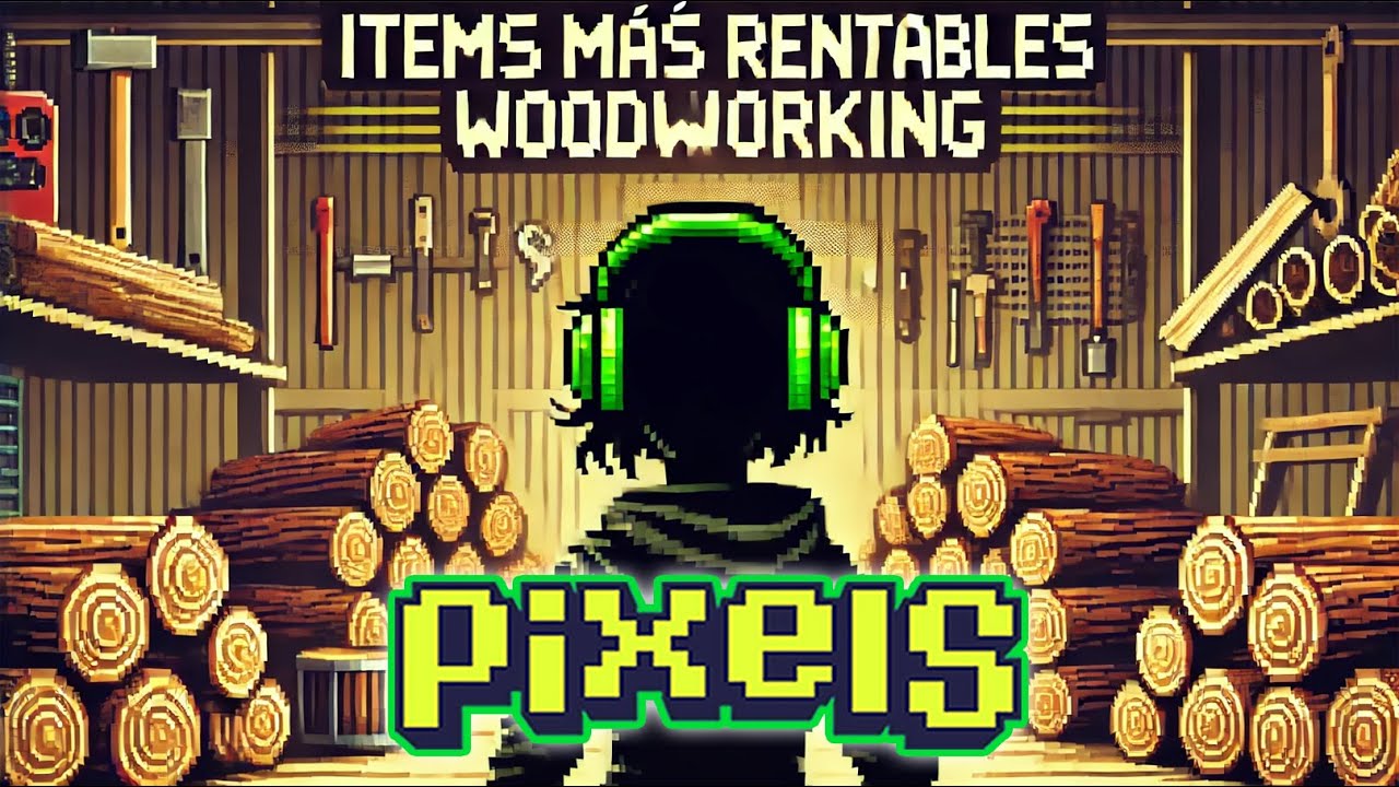💎 Guía de Woodworking en Pixels: Gana Más y Consigue Tokens - YouTube