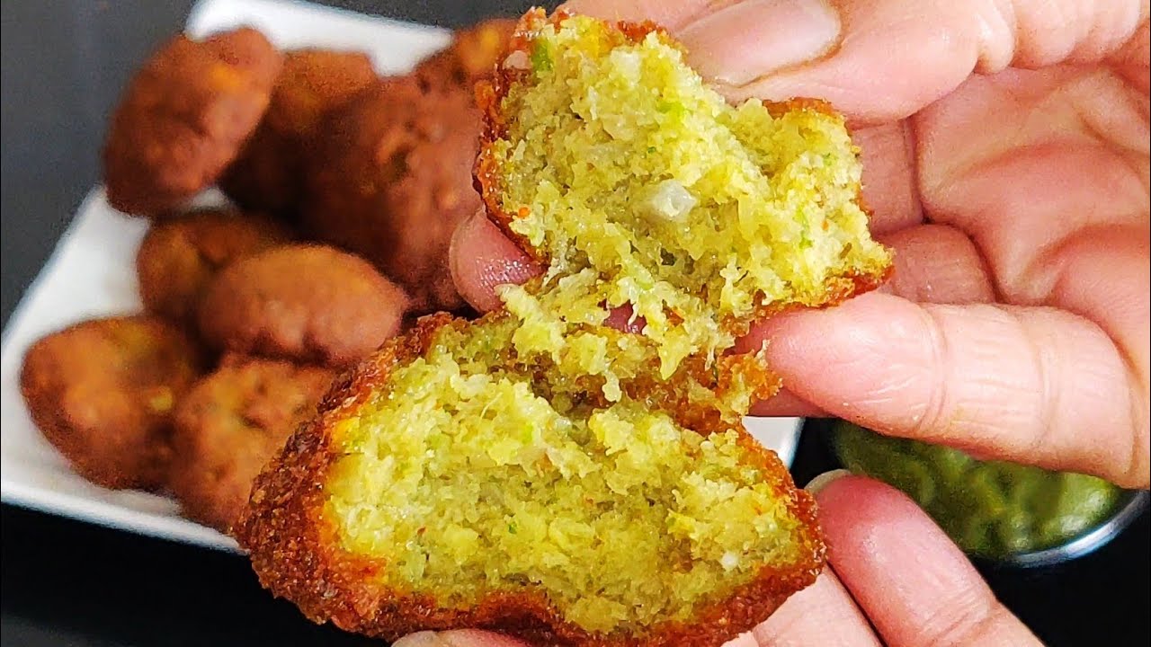 Falafel Recipe | Middle Eastern Snack Falafel | Chickpea Pakora | Chole ...