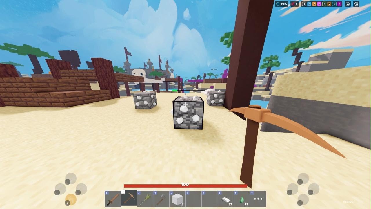 Triton Kit Gameplay 2(Roblox Bedwars) - YouTube