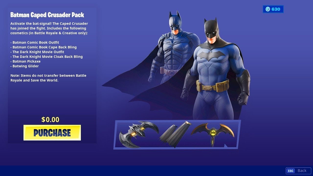 *NEW* Batman BUNDLES LEAKED..! (Batman Skin Returning?) Fortnite Battle ...