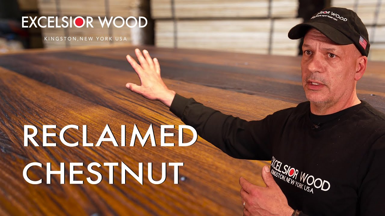 Quick History & the Manufacturing of Reclaimed Chestnut Lumber - YouTube