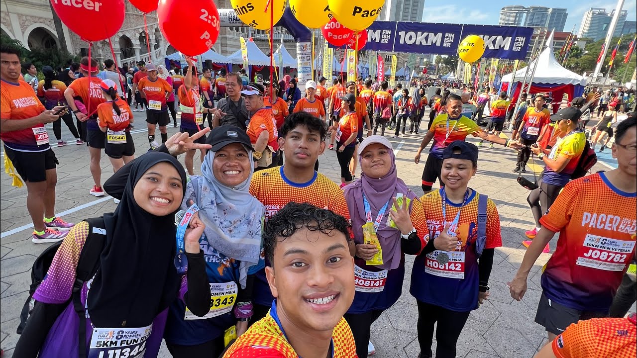KL CITY HALF MARATHON 2024 - My 1st run event - YouTube