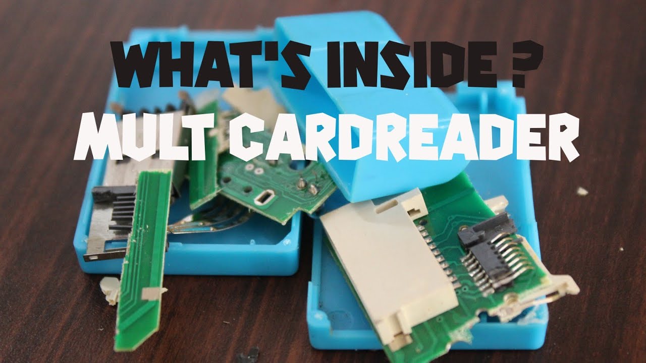 What's Inside a MULTI CARD READER ? - YouTube