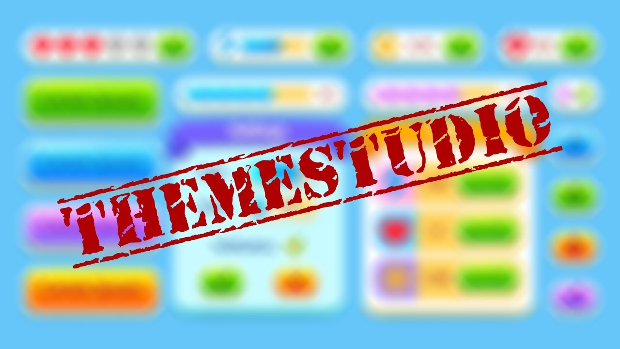 Crafting a Casual gaming theme in Theme Studio (Part 1) - YouTube