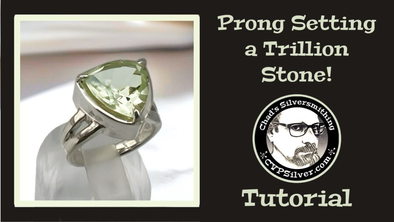 Making a Trillion Prong Setting: A Silversmithing Tutorial - YouTube