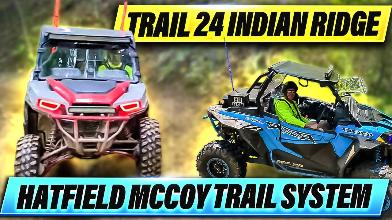 "NEW" TRAIL 24 INDIAN RIDGE HATFIELD MCCOY TRAIL SYSTEM BEGINNERS ...