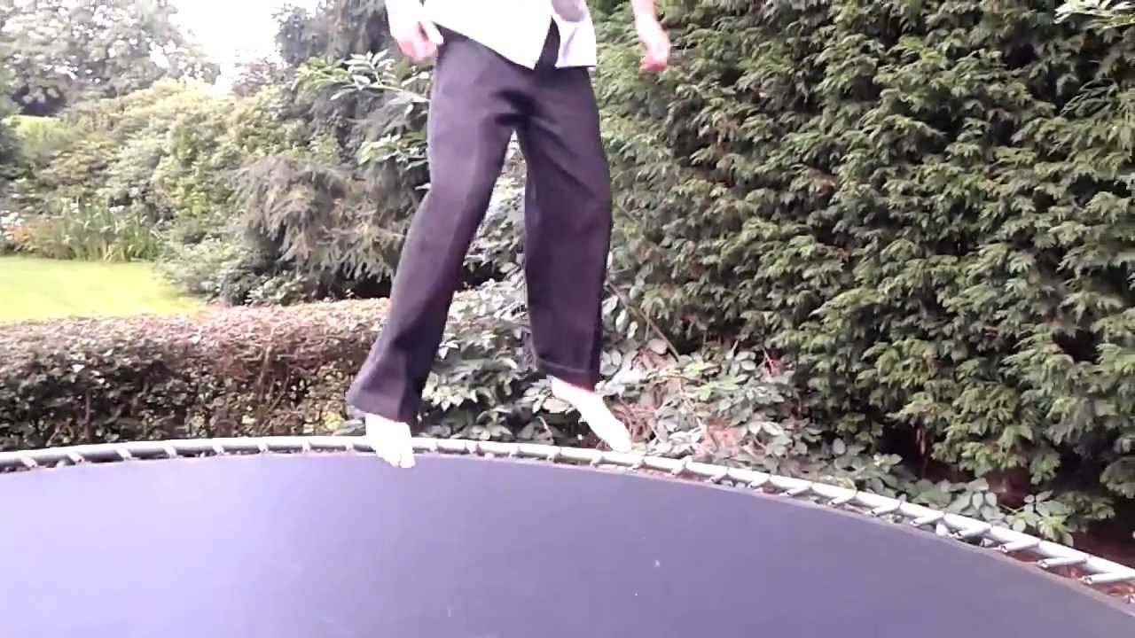 Trampoline flips and tricks - YouTube