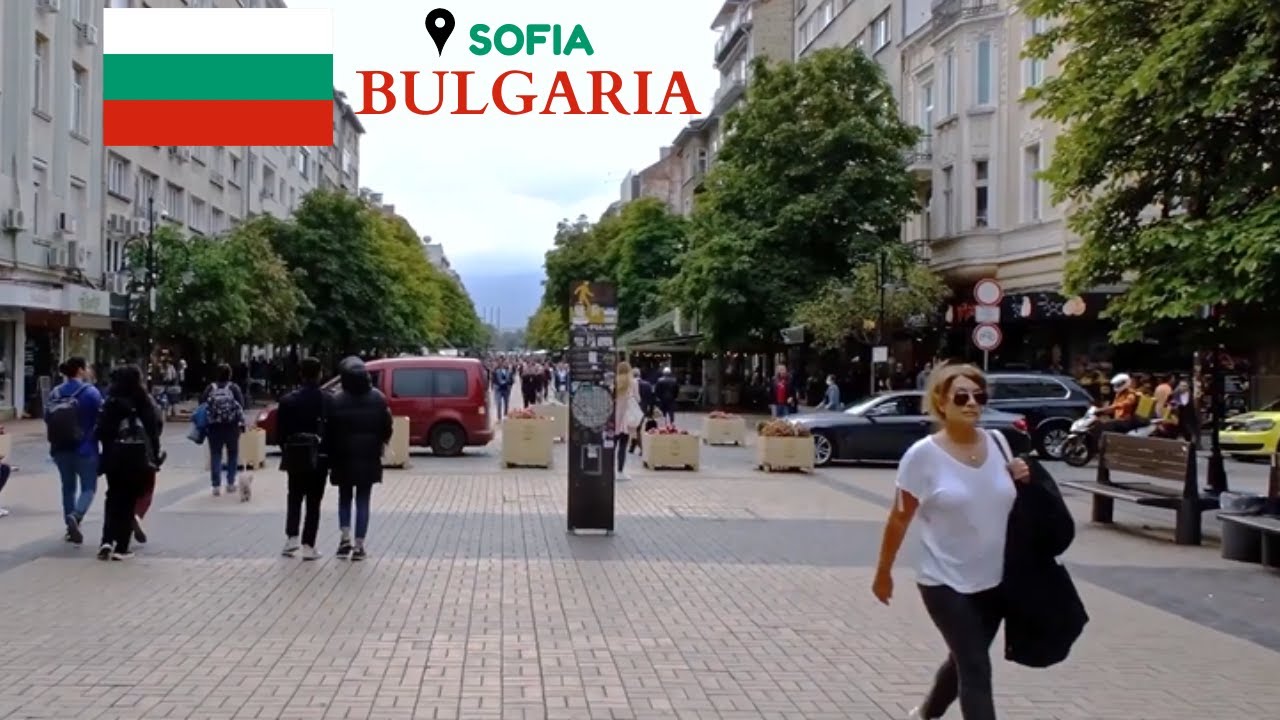 Walking tour - Sofia, BULGARIA - YouTube
