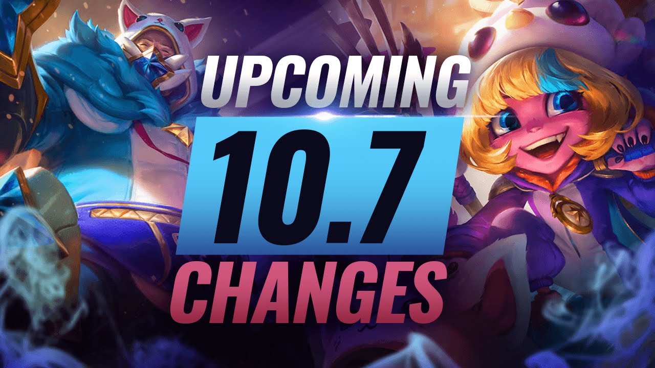 MASSIVE CHANGES: New Buffs & REWORKS Coming in Patch 10.7 - League of ...