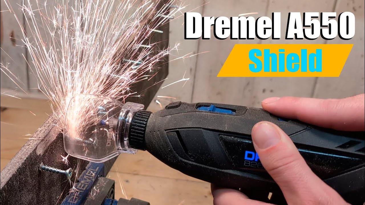 Dremel A550 Shield/Guard: Is it worth getting - YouTube