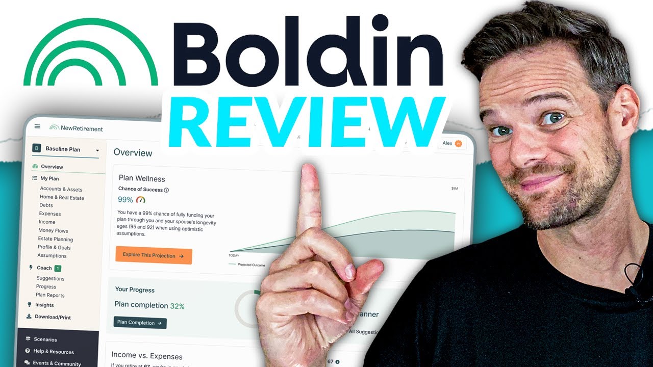 Boldin Review: Pros, Cons & Retirement Tool Competitors - YouTube