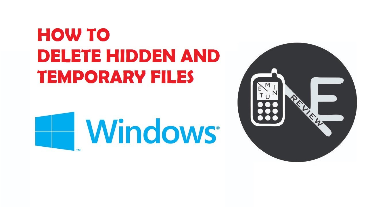 How To Delete Temporary Hidden Files From Your Computer YouTube how-to-delete-temporary-hidden-files-from-your-computer-youtube