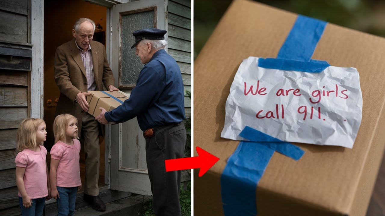 USPS Driver Sees Note on Package, Knows He Has to Act Fast! - YouTube