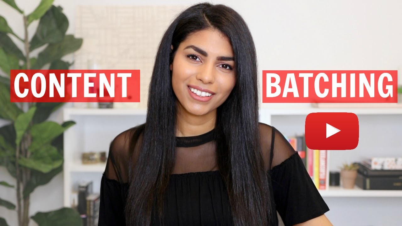 How I Plan My YouTube Content Calendar | Content Batching - YouTube