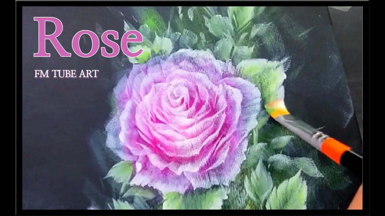 One Stroke Rose Tutorial How To Paint A Rose In Acrylic Easy Rose one-stroke-rose-tutorial-how-to-paint-a-rose-in-acrylic-easy-rose