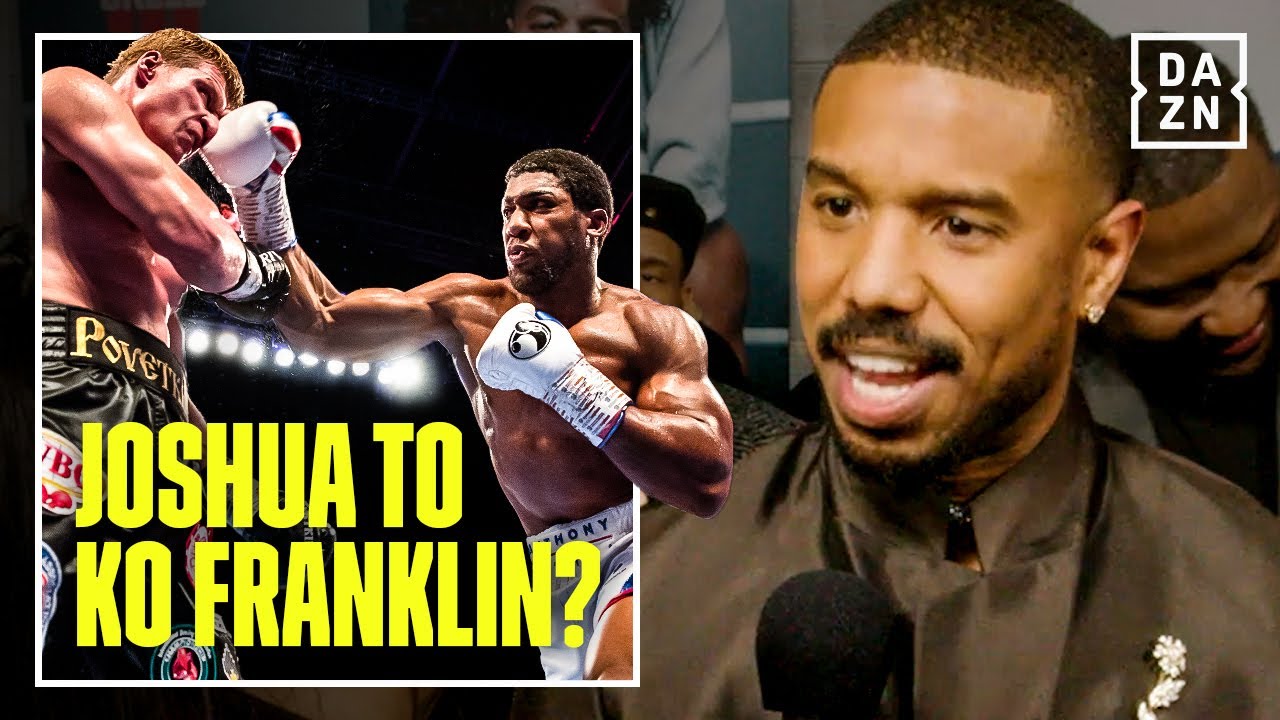 ANTHONY JOSHUA TO KO FRANKLIN? Creed III stars' predictions for AJ vs ...