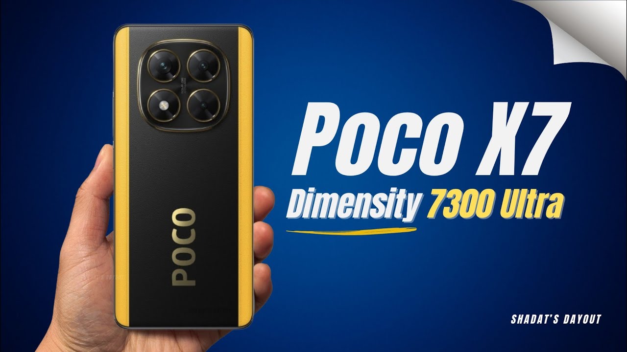 Poco X7 Official First Look - IT's finally HERE - YouTube