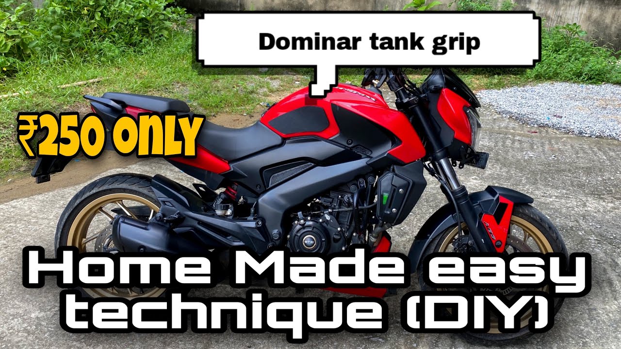 Dominar tank grip (DIY) Home made | autologue design tank grip ...