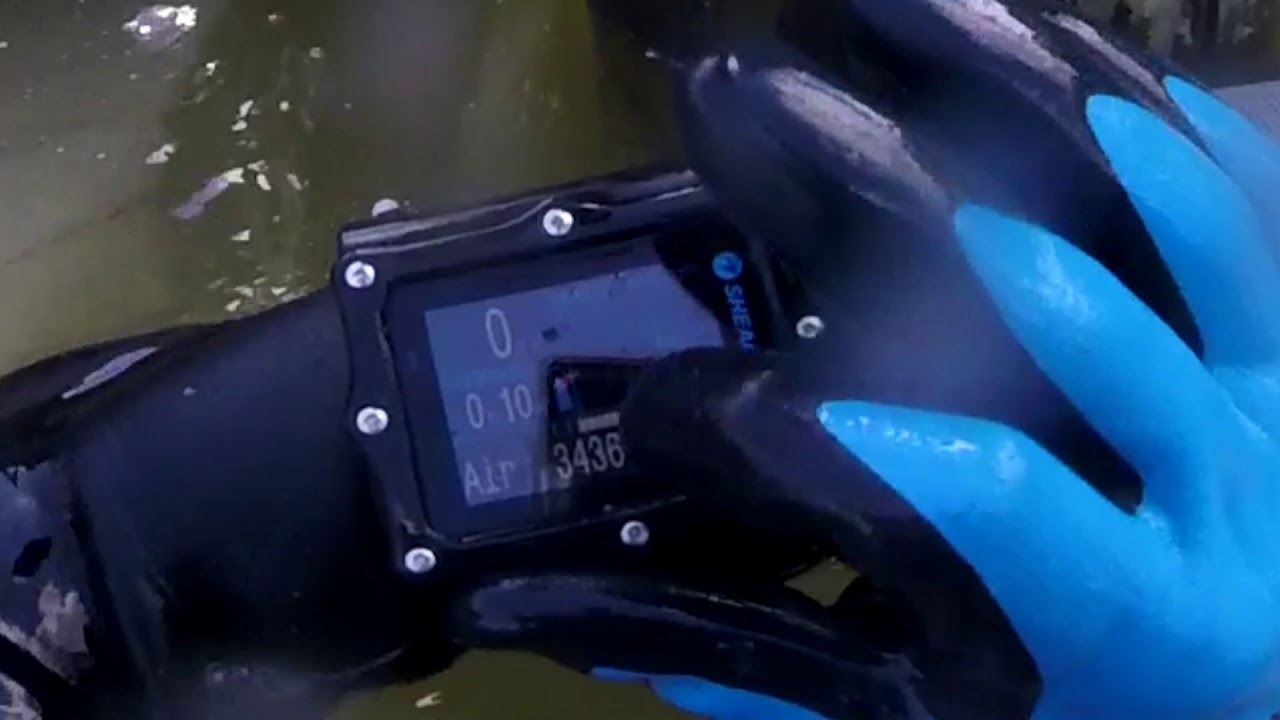 Shearwater Perdix AI During Piling Cut - YouTube