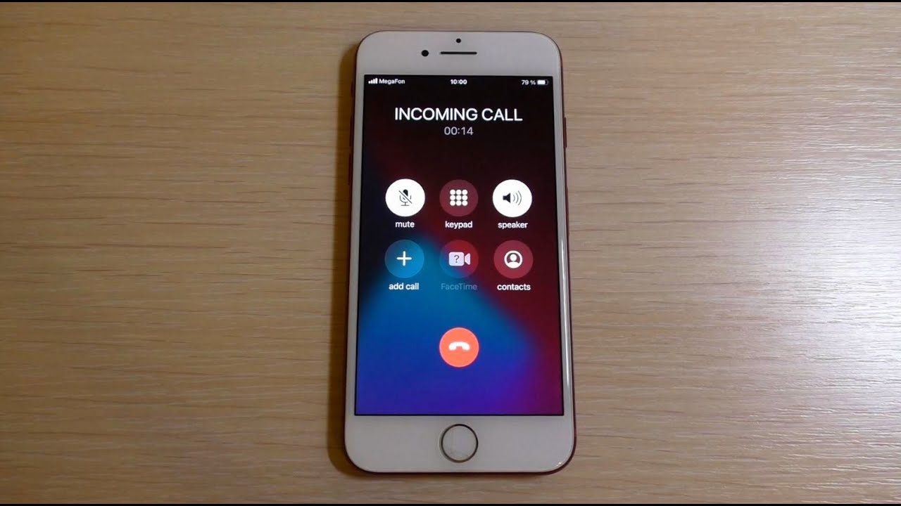 iPhone 7 Incoming Call in 2020 - YouTube
