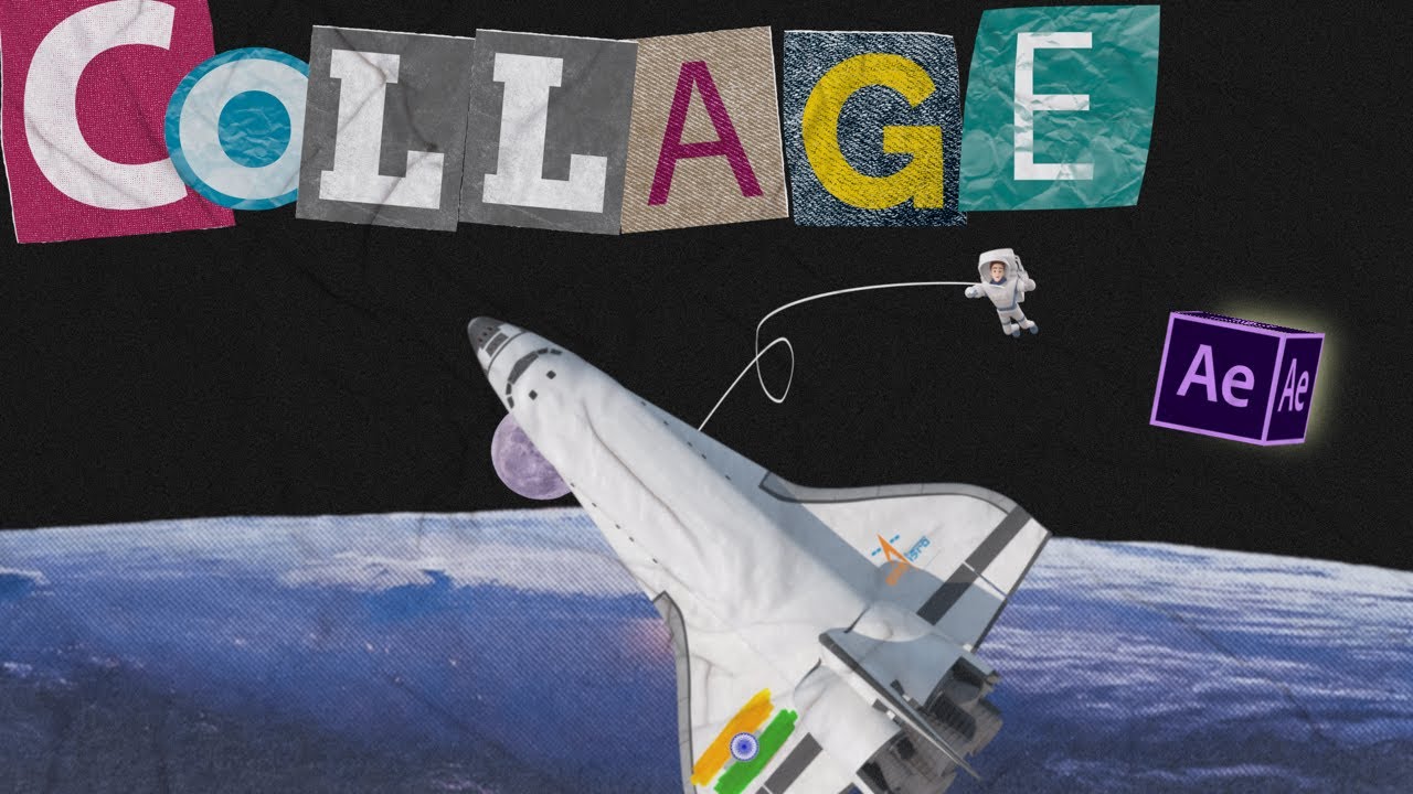 Free Collage Animation Template Using After Effects - YouTube