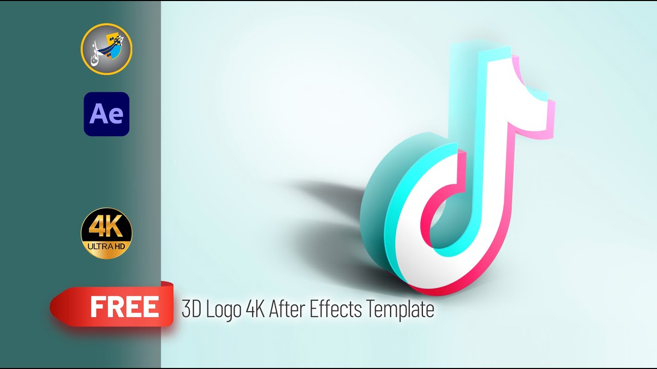 FREE 3D Logo 4K After Effects Template - YouTube