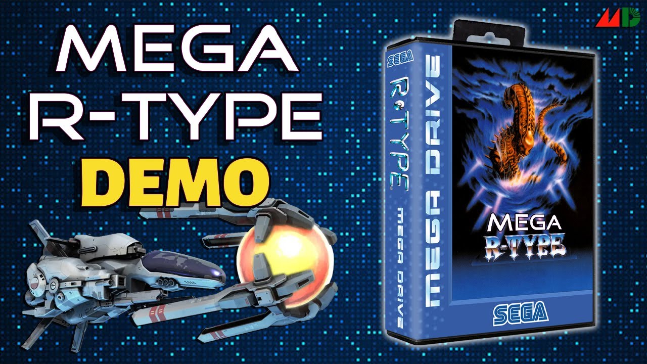 MEGA R-TYPE - New Sega Mega Drive/Genesis Demo - YouTube