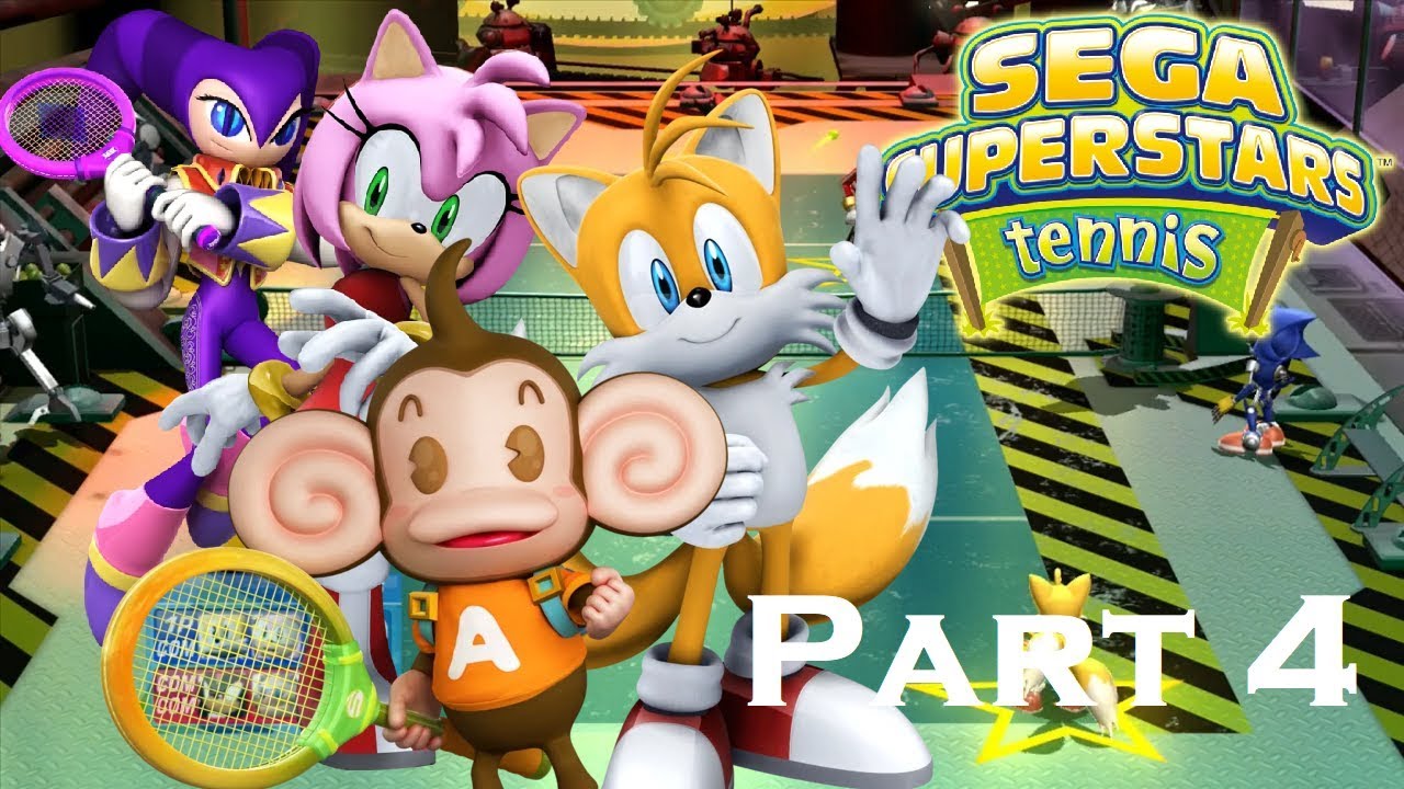 SEGA Superstars Tennis: Part 4 (Sonic Missions 11-14) - YouTube