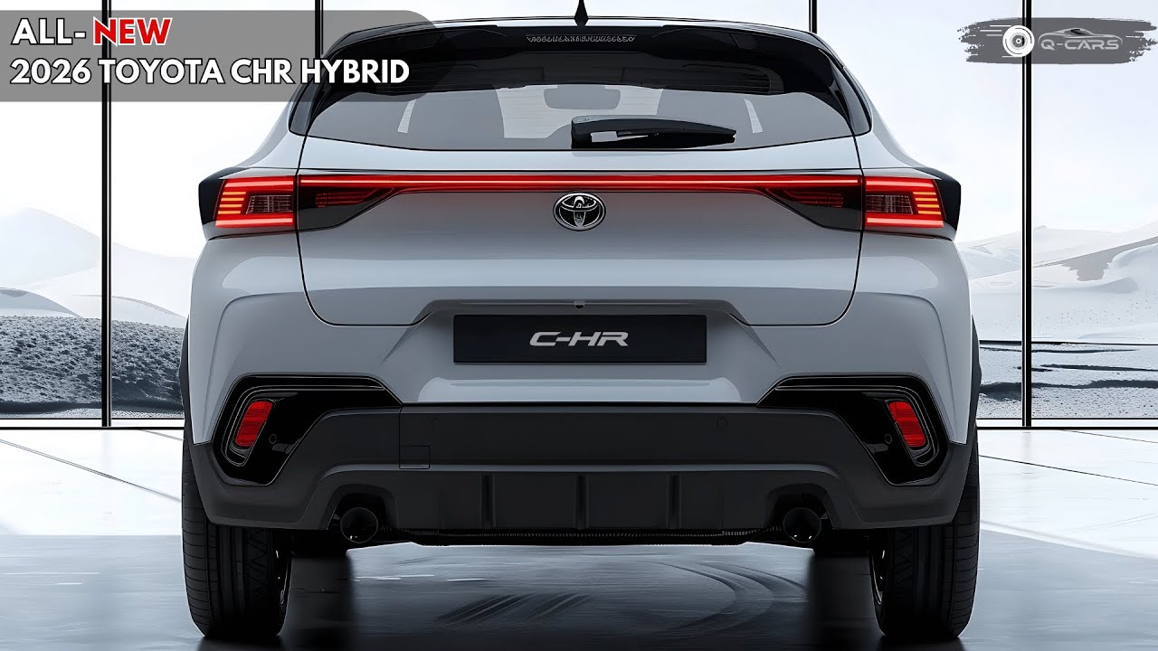 New 2026 Toyota CHR Hybrid Unveiled - A Small SUV with Big Performance ! - YouTube