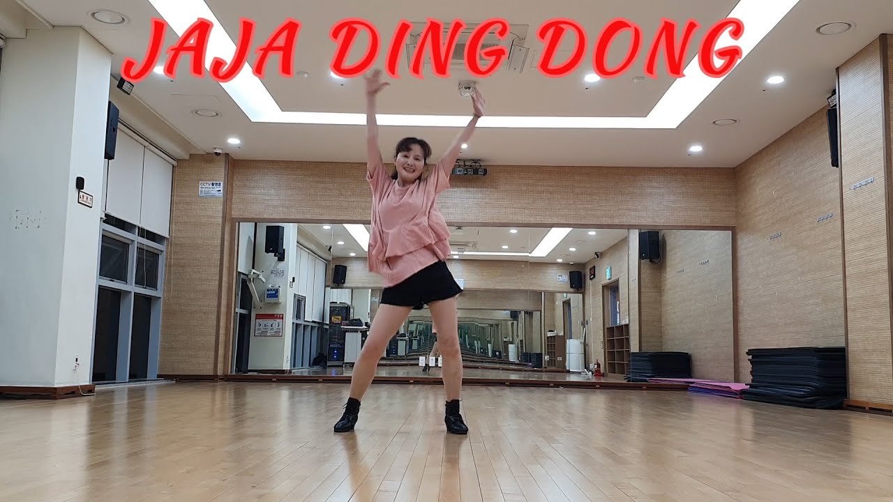 JAJA DING DONG Line Dance(Demo & Count)Phrased Easy Improver - YouTube