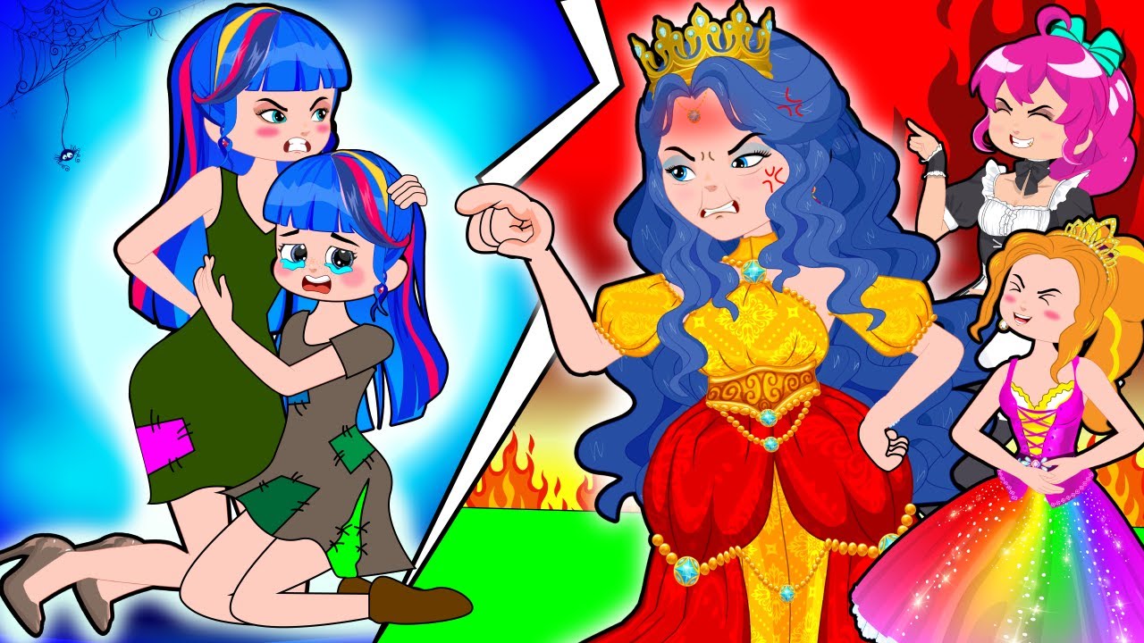 Rich and Poor Princess: Don't Worry! Mom Will Always Protect You ...