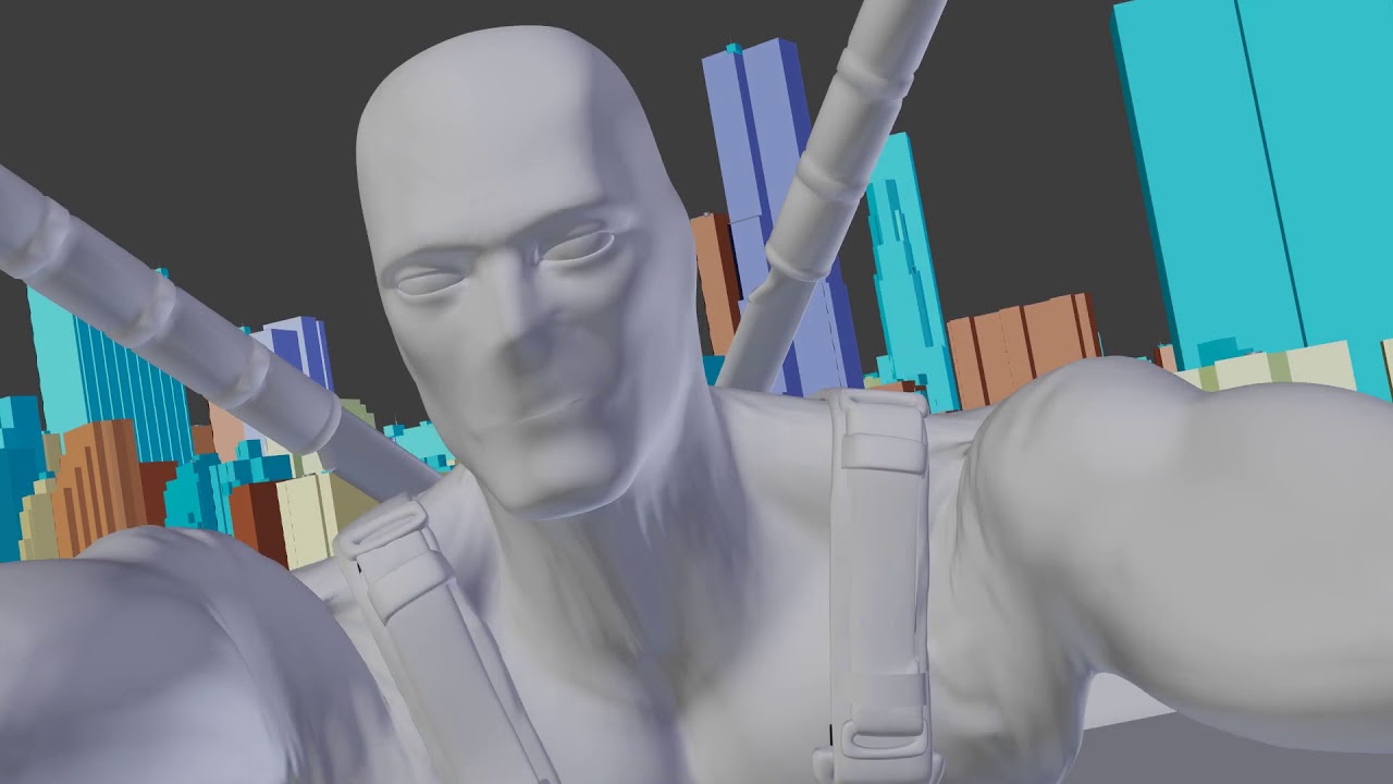 Deadpool animation - making of - YouTube