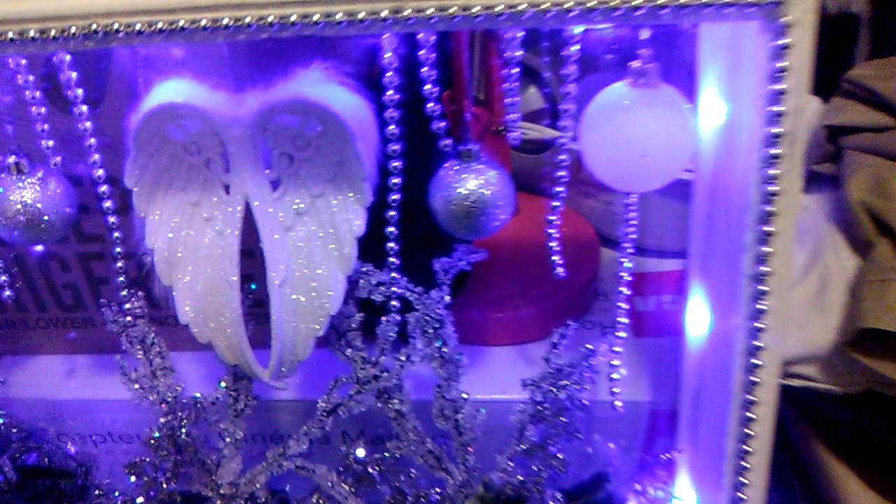 Angel Wing Light up box - YouTube