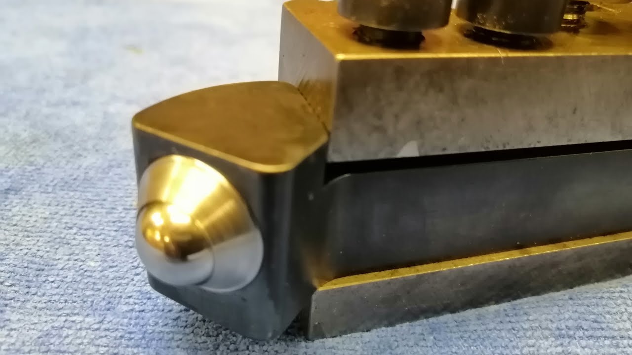 Unique rolling ball bump tool for any angle. - YouTube