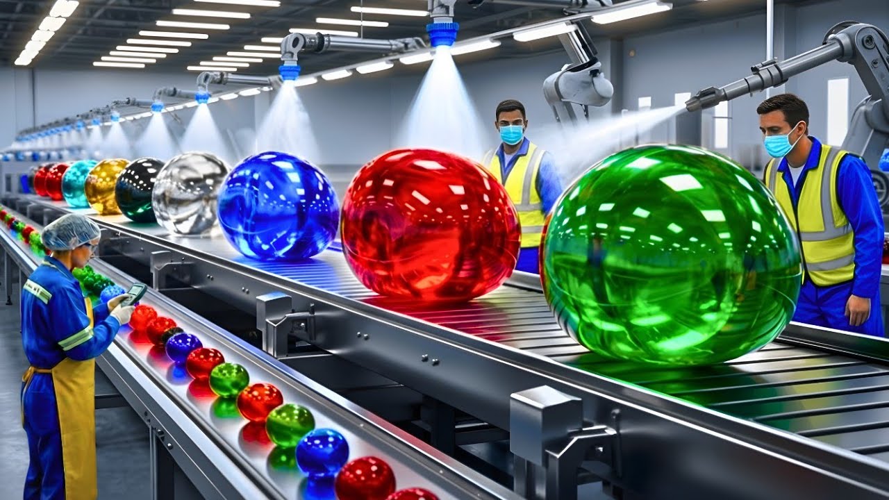 Inside a Modern MARBLE STONES Factory: From Scrap to Perfect STONES ...