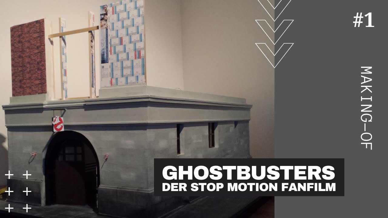 GHOSTBUSTERS Stop Motion Fan Film Making of 01 - YouTube